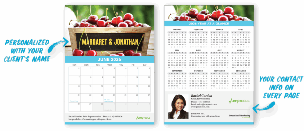 Signature Series Calendars | Jumptools Real Estate Marketing Platform